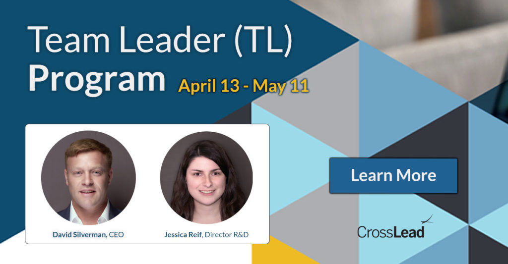 CrossLead for Team Leaders - CrossLead